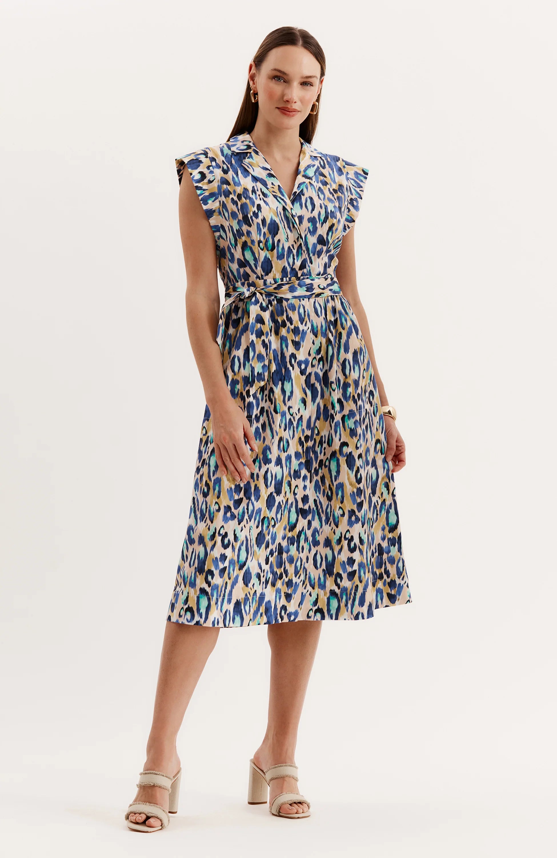 PAIGE ANIMAL DRESS – Copper Penny
