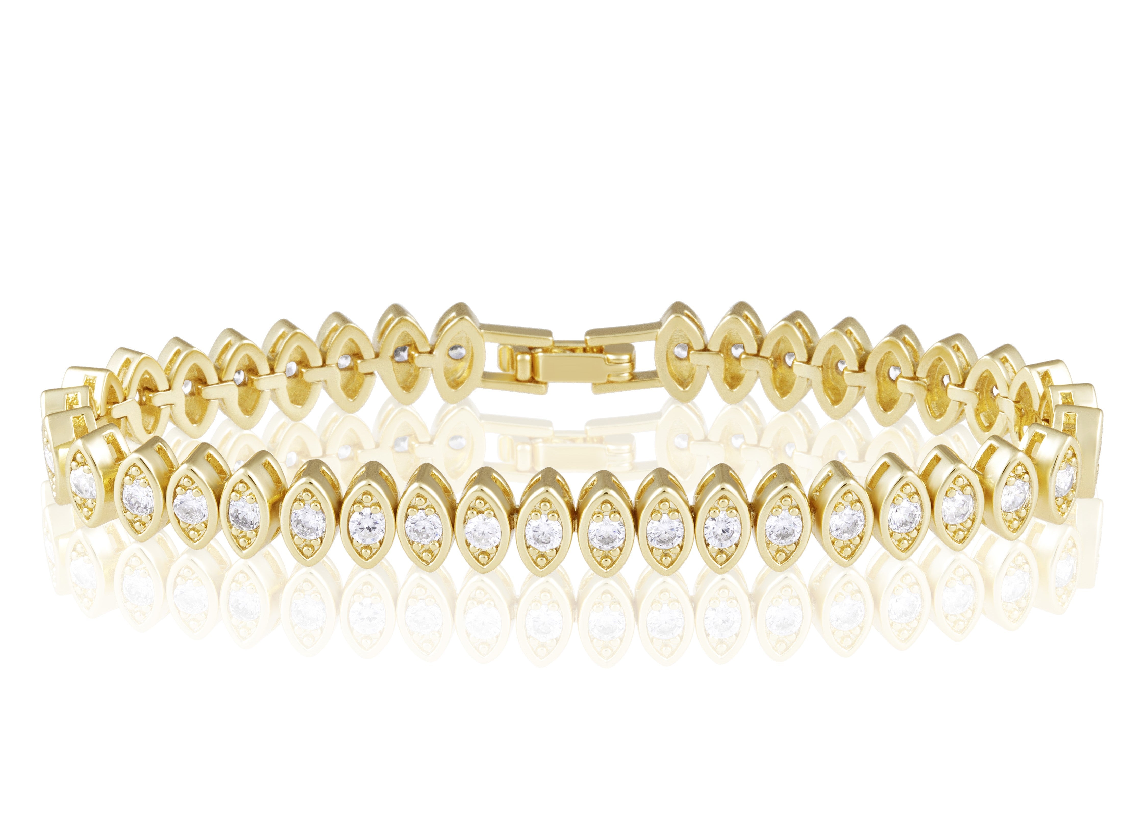 Destiny Tennis Bracelet – Copper Penny