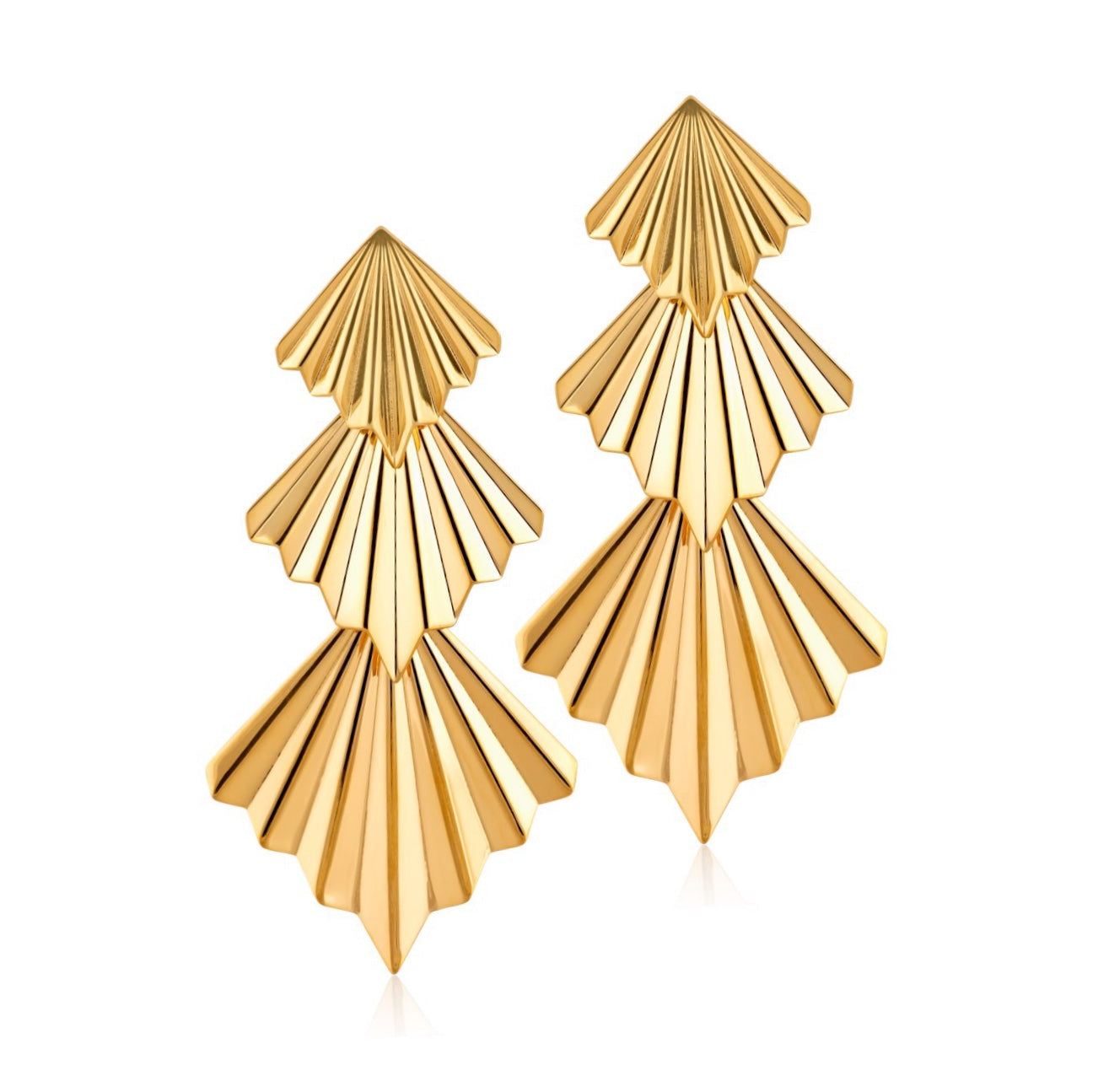 Sophie Deco Earrings – Copper Penny