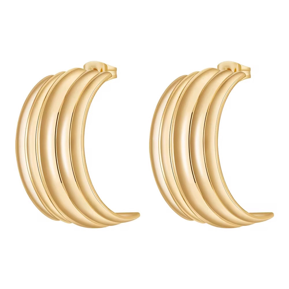 Miranda Hoop – Copper Penny